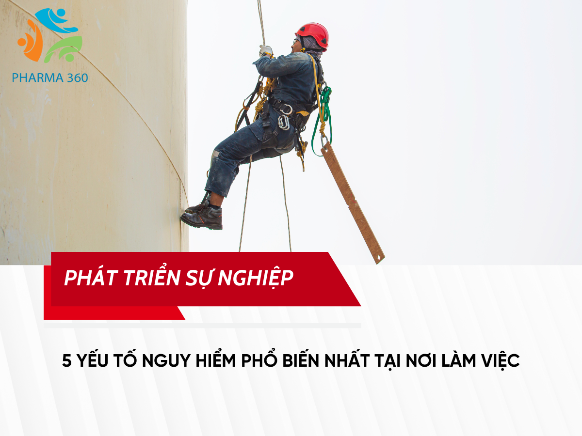 5 Yếu Tố Nguy Hiểm Phổ Biến Nhất Tại Nơi Làm Việc và Cách Phòng Ngừa