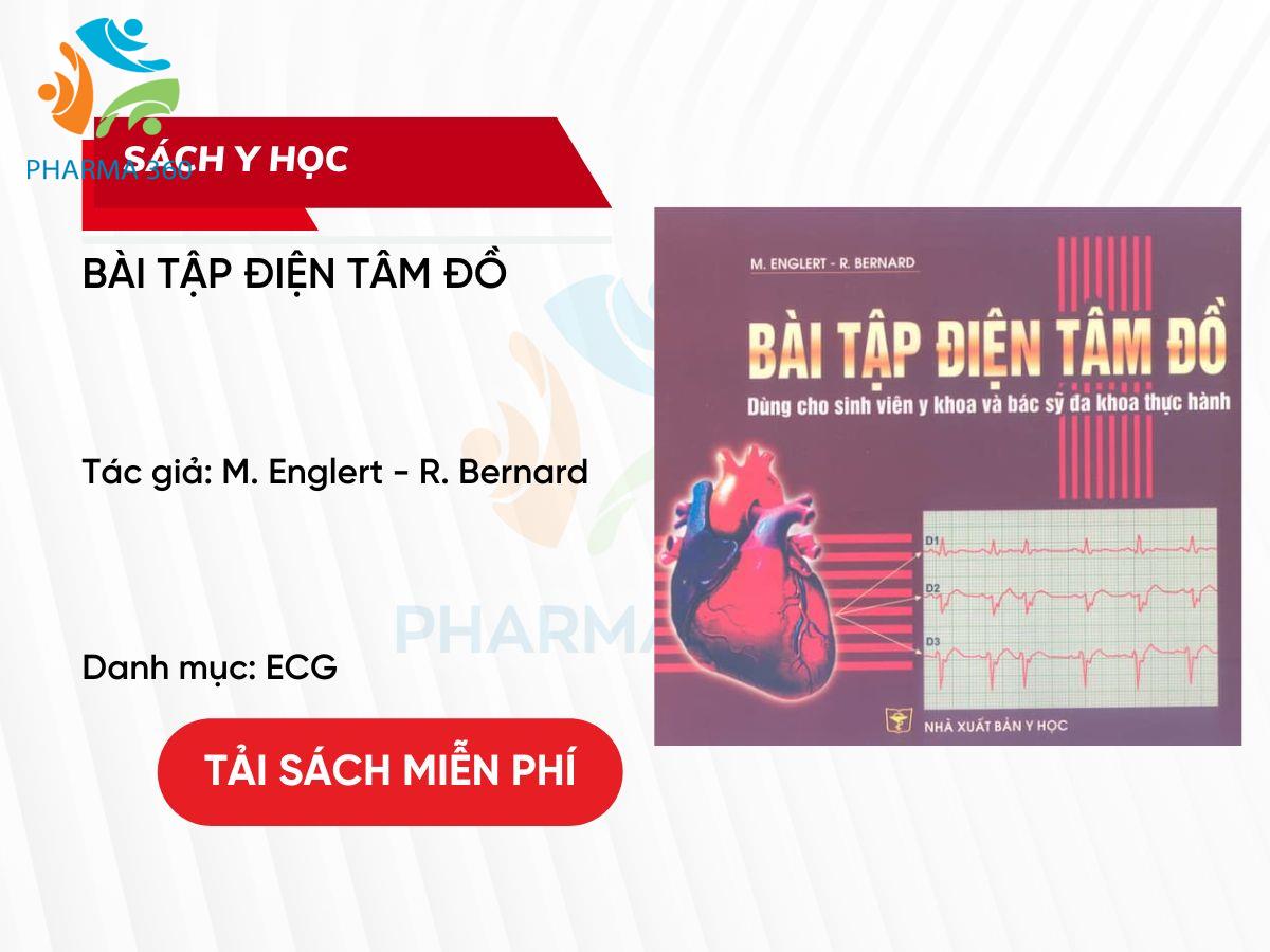 Tải miễn phí PDF Bài tập điện tâm đồ - M. Englert, R. Bernard