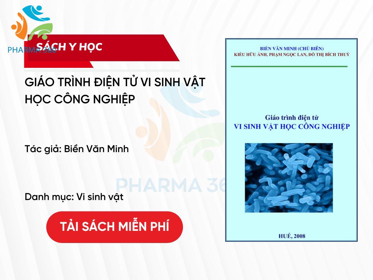 Tải miễn phí PDF Giáo trình Điện tử Vi sinh vật học Công nghiệp - Biền Văn Minh