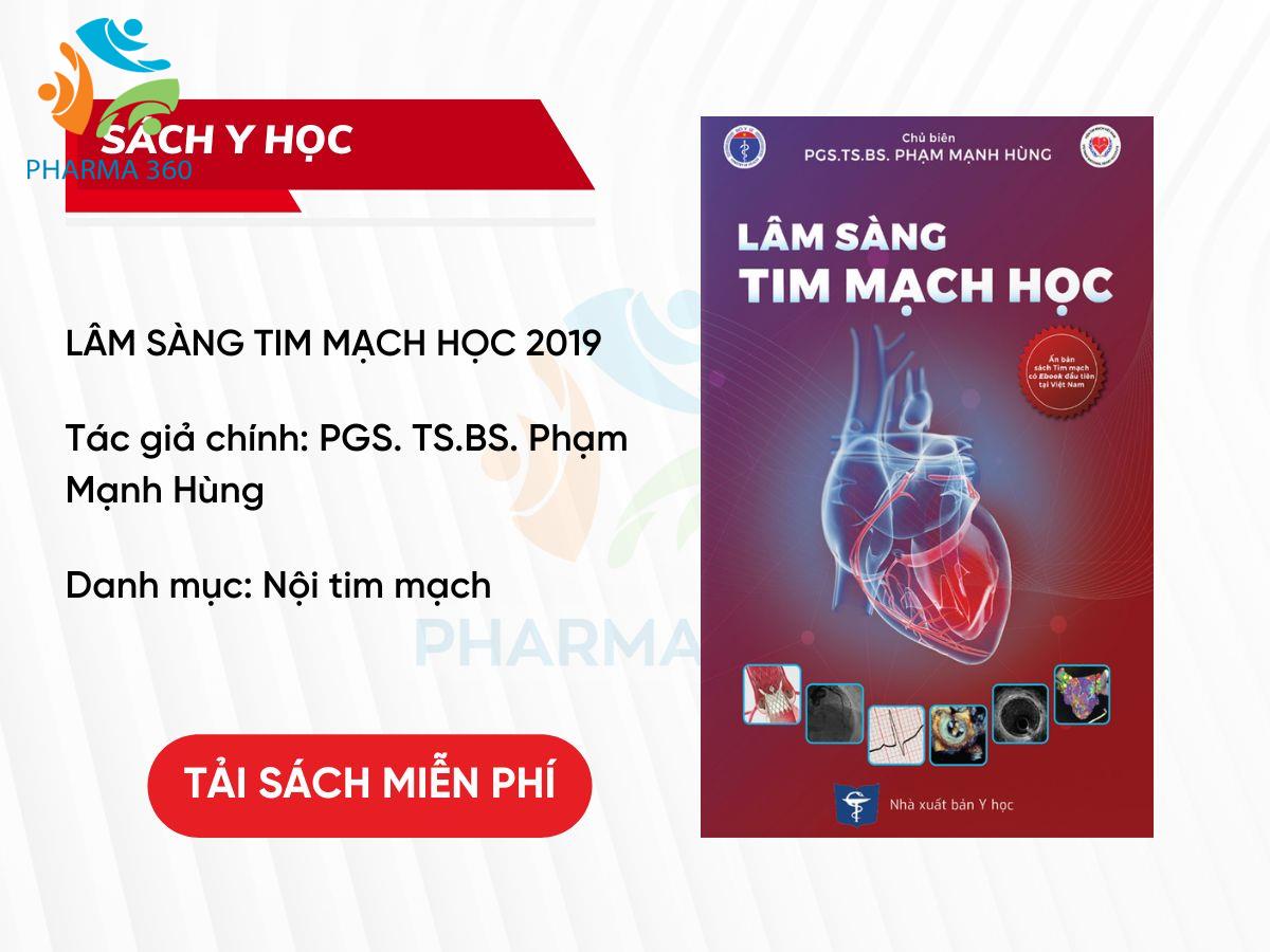 Tải miễn phí PDF sách Lâm Sàng Tim Mạch Học - PGS.TS Phạm Mạnh Hùng