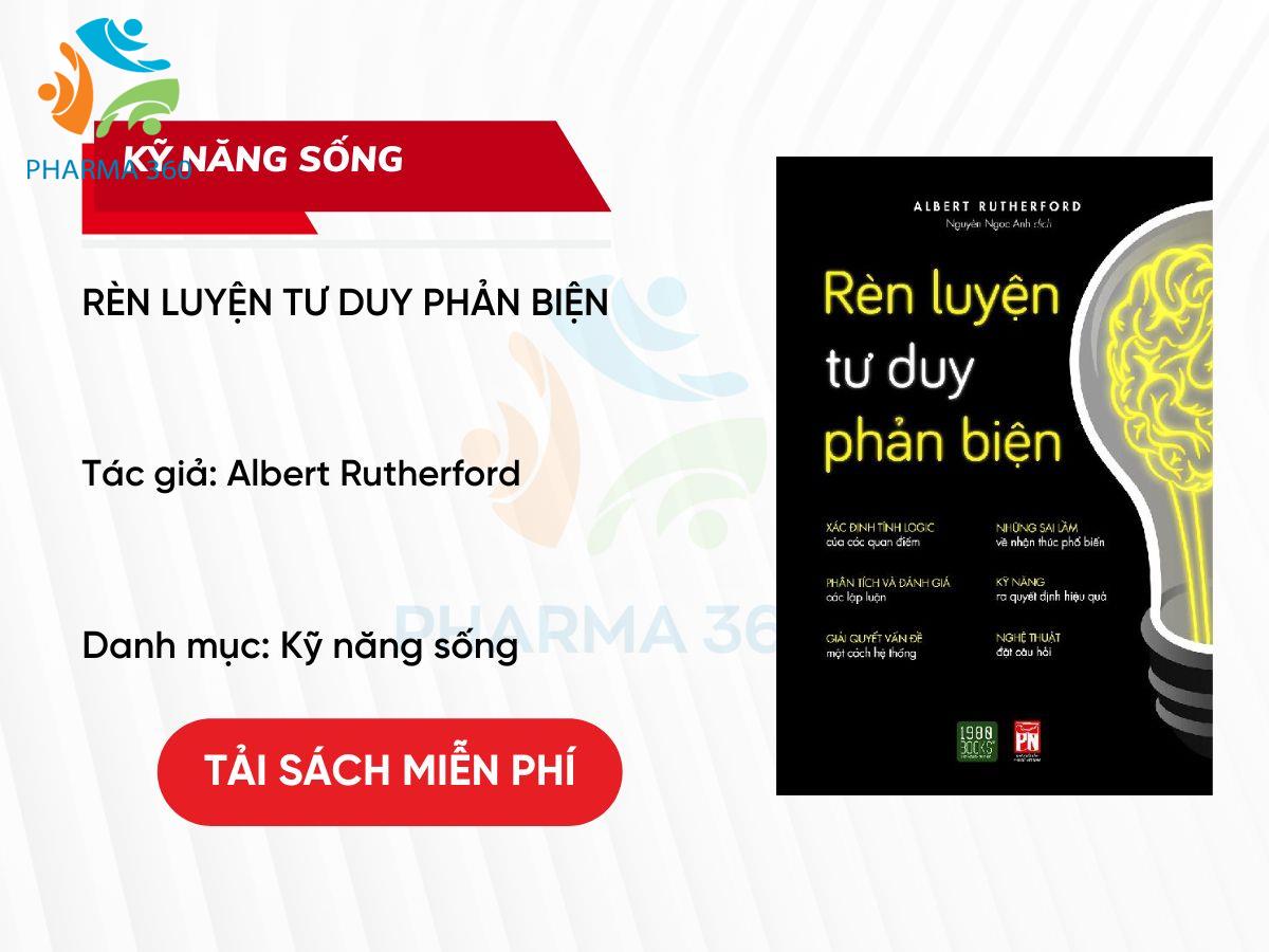 Tải miễn phí PDF Rèn Luyện Tư Duy Phản Biện - Albert Rutherford