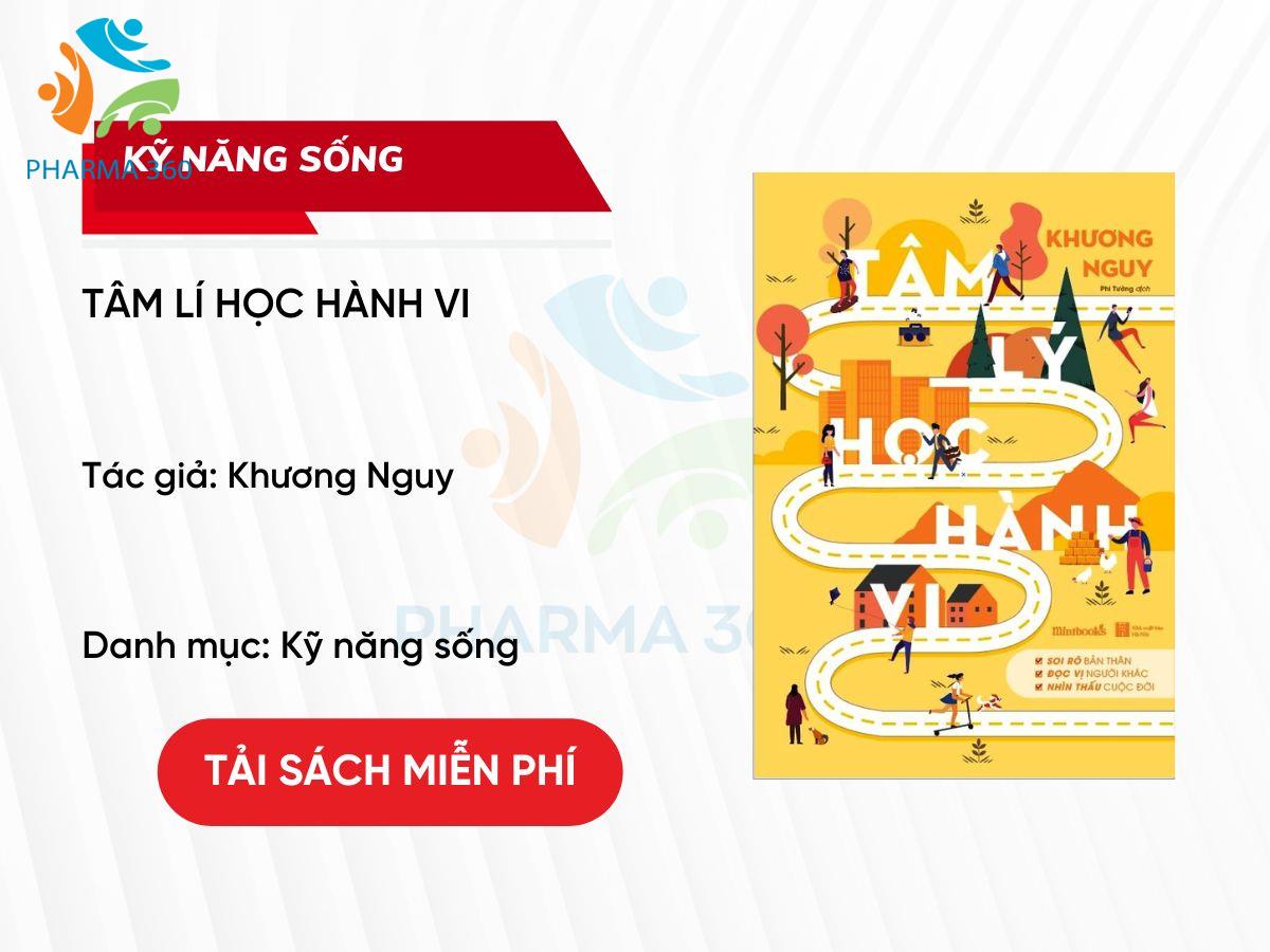 Tải miễn phí PDF Tâm Lý Học Hành Vi - Khương Nguy