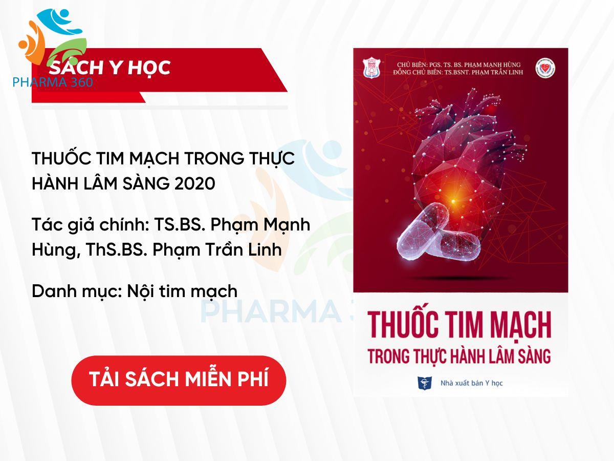 Tải miễn phí PDF sách Thuốc Tim Mạch Trong Thực Hành Lâm Sàng 2020